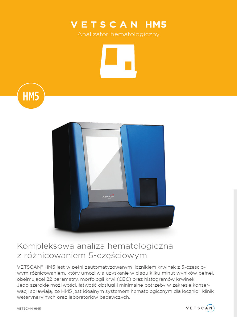 Zoetis Vetscan hm5 | PDF