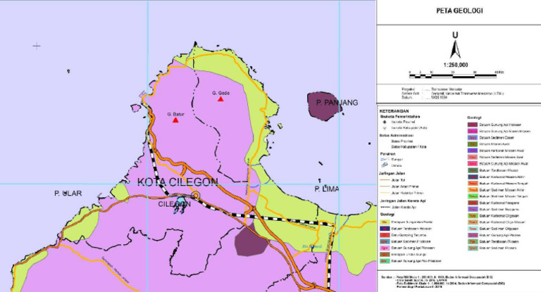 Peta Geologi Cilegon | PDF