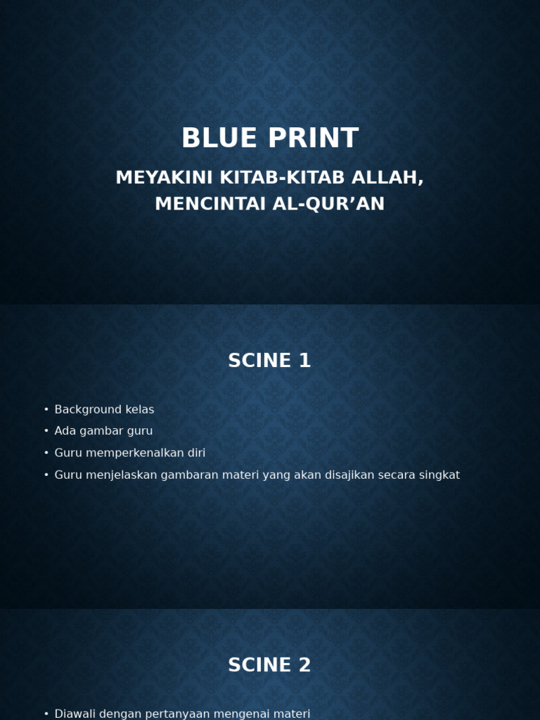 Blue Print | PDF