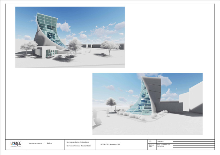 Andres Edificio LAMINA 1 | PDF