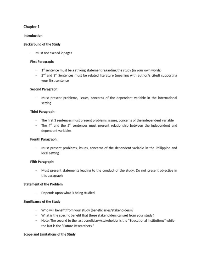 Research Paper Sections Content | PDF | Hypothesis | Validity (Statistics)