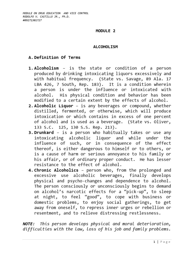 Alcoholism (Drugs) | PDF | Driving Under The Influence | Alcoholism