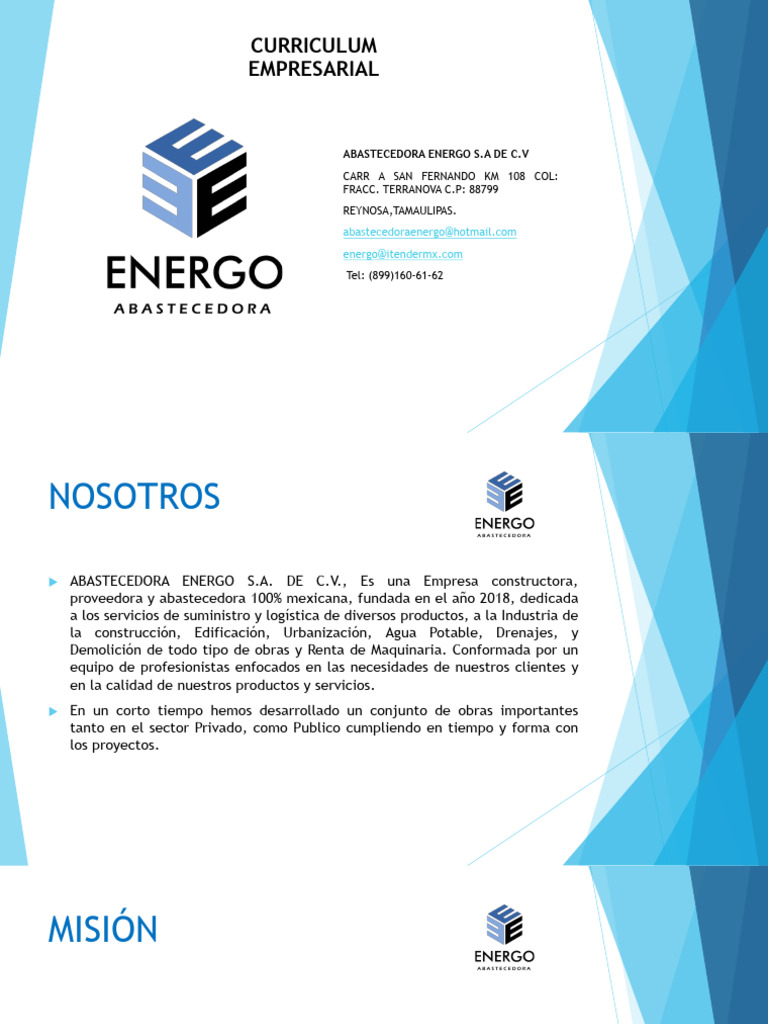CV Energo 2024 | PDF