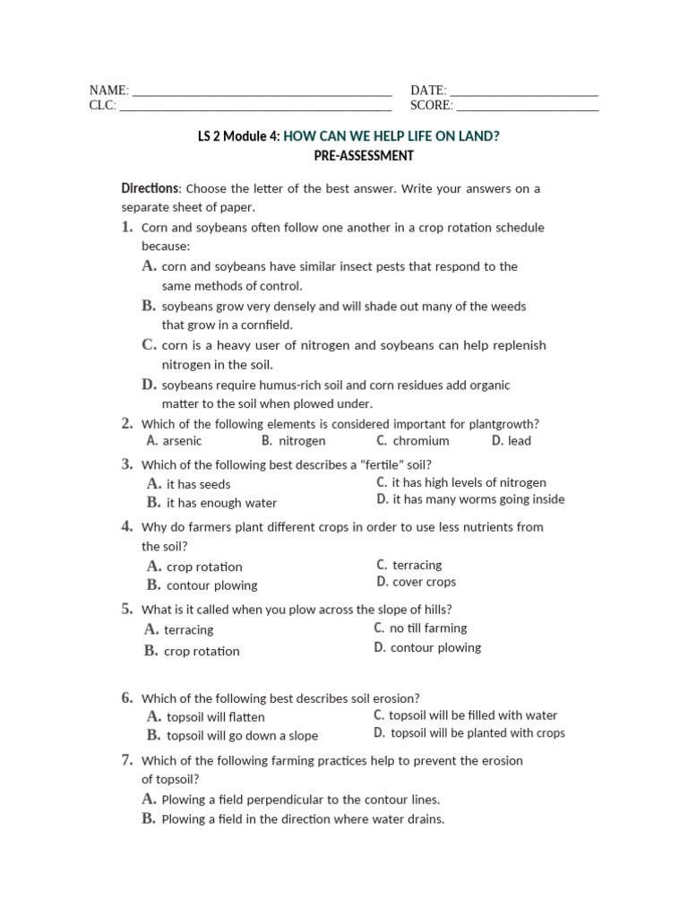 Activity LS 2 M 4 | PDF