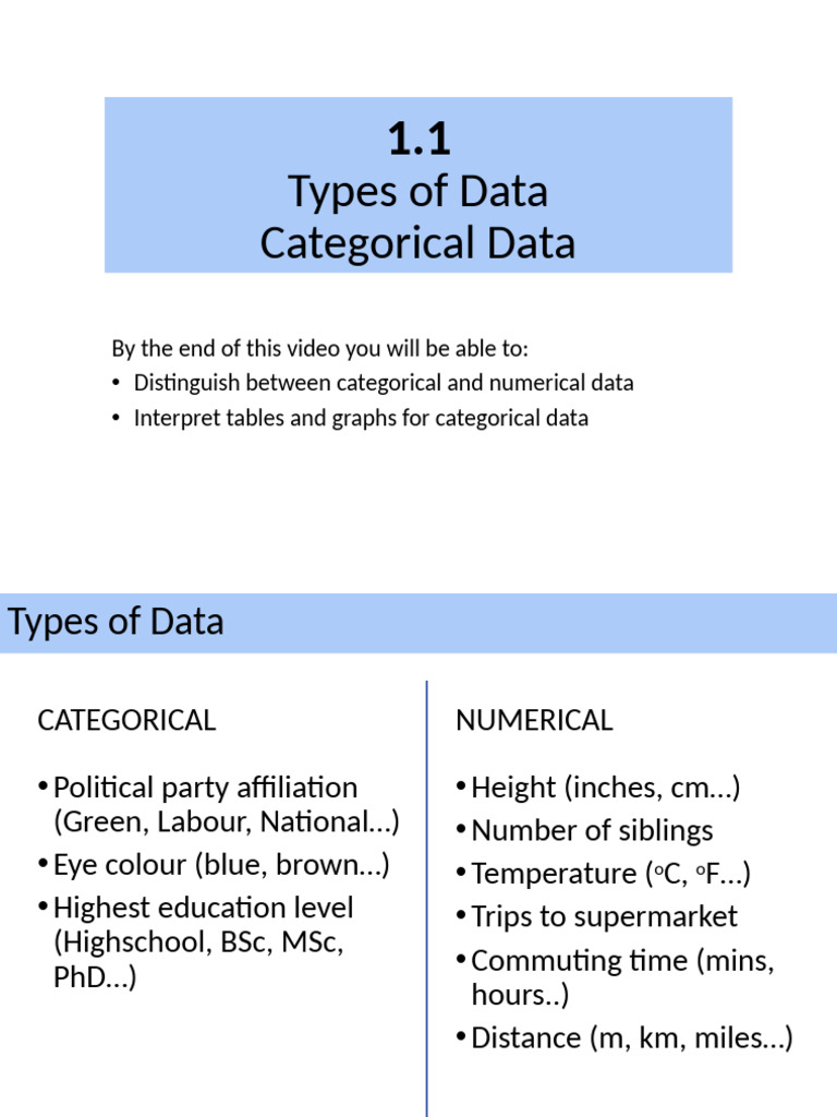 01 Exploring Data | PDF