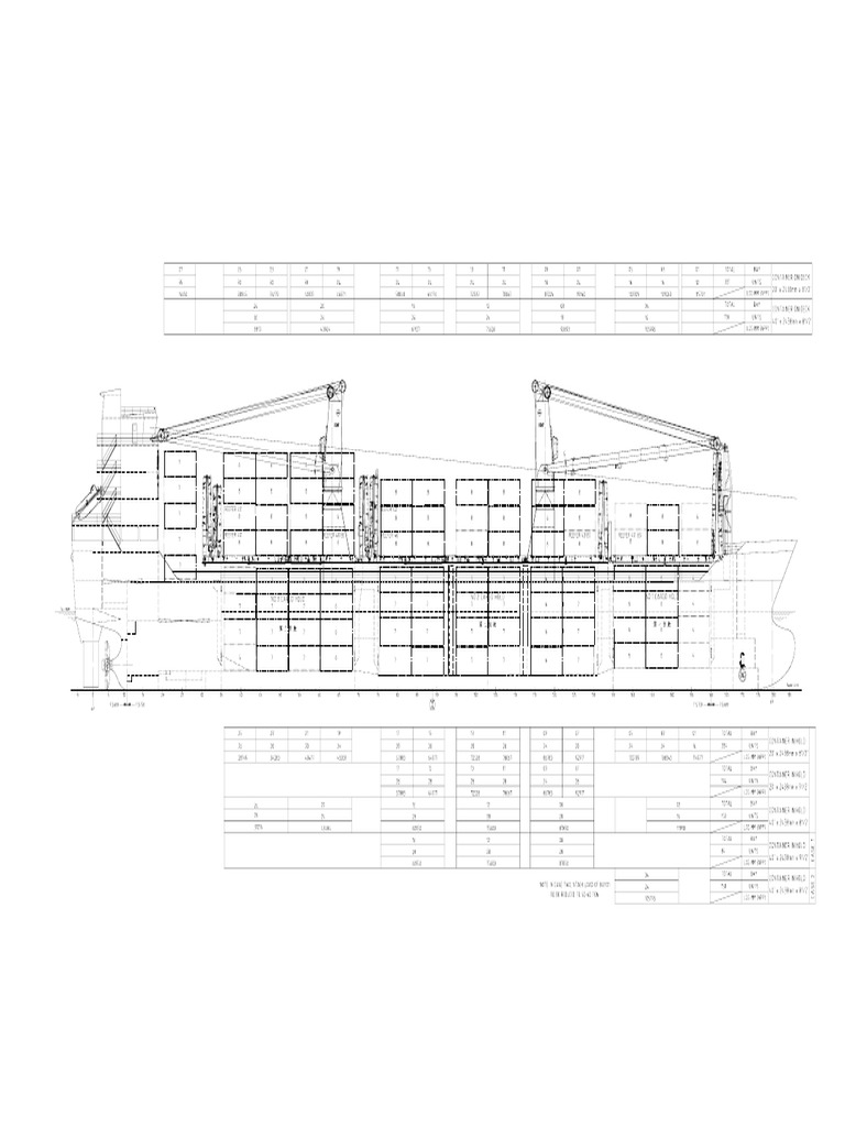 Bay Plan - MV MNTC | PDF