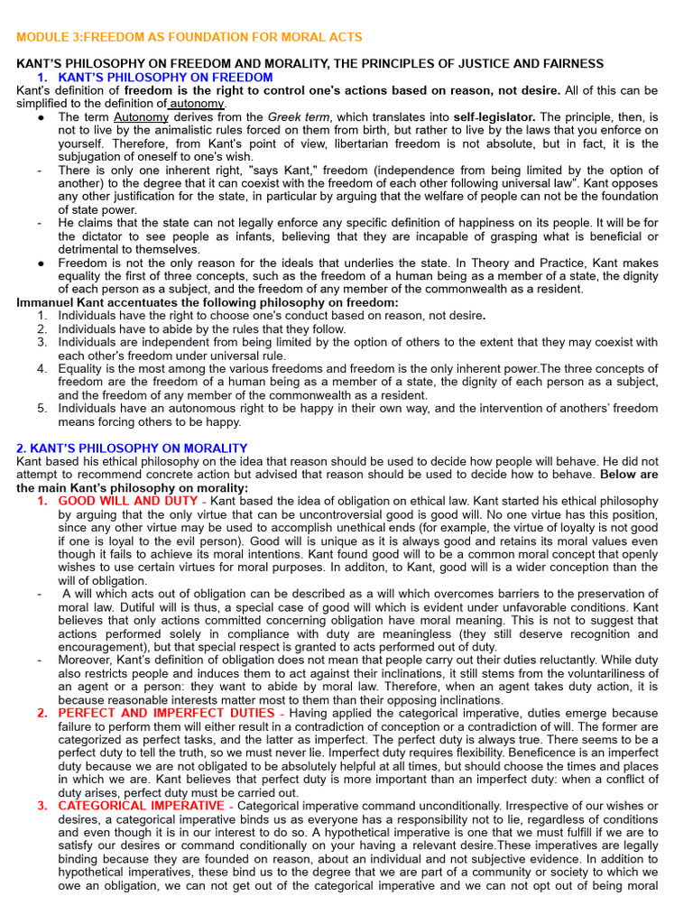 Ethics Module 3-7 | PDF