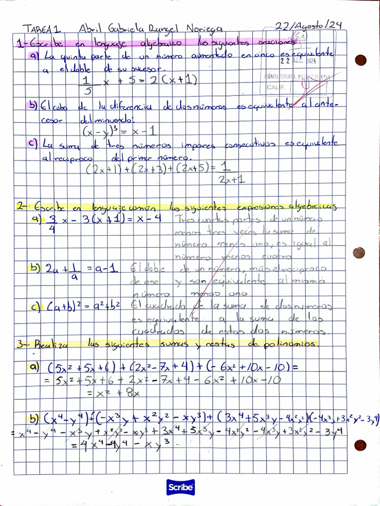 Tarea 1, Abril Gabriela Rangel Noriega | PDF