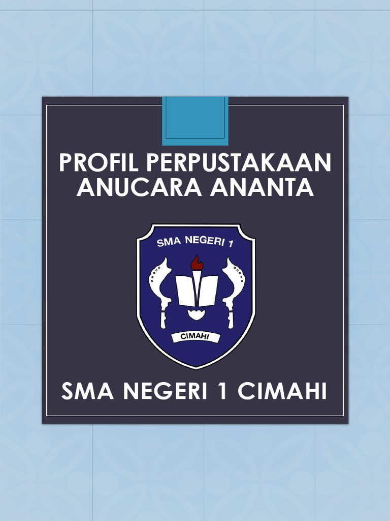 Profil Perpus SMAN 1 Cimahi | PDF