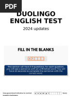 Duolingo English Test Practice | PDF