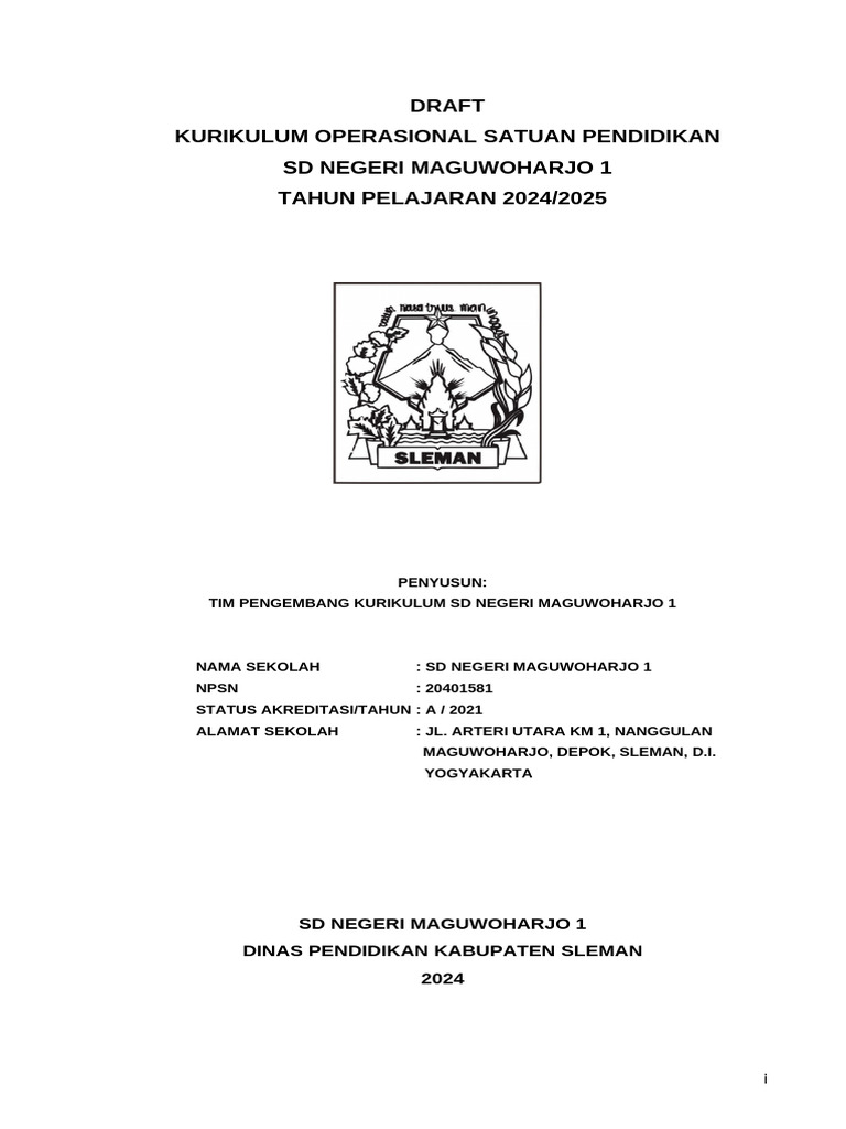 Draft Kurikulum | PDF