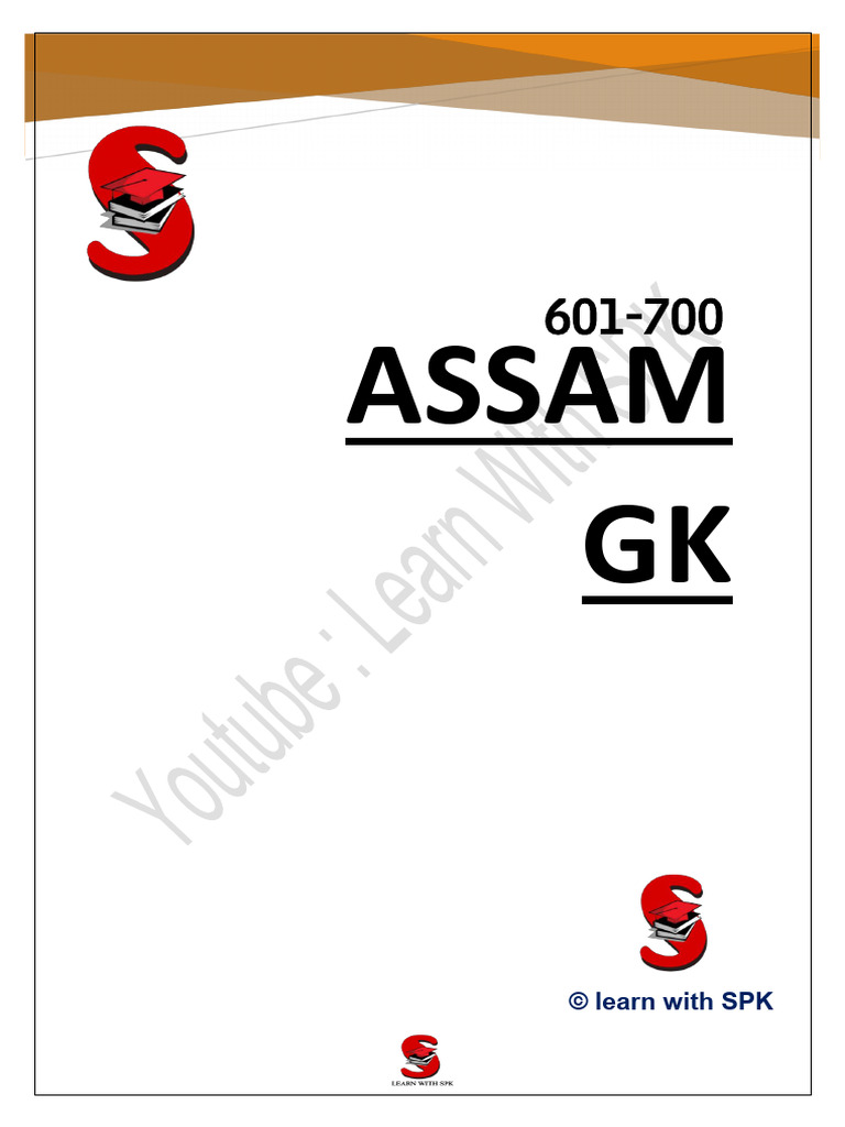 Part 7 ASSAM GK 900+ | PDF