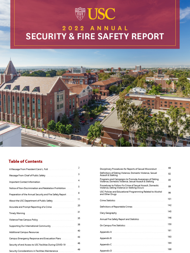 USC 2022 ASR Final ADA | PDF