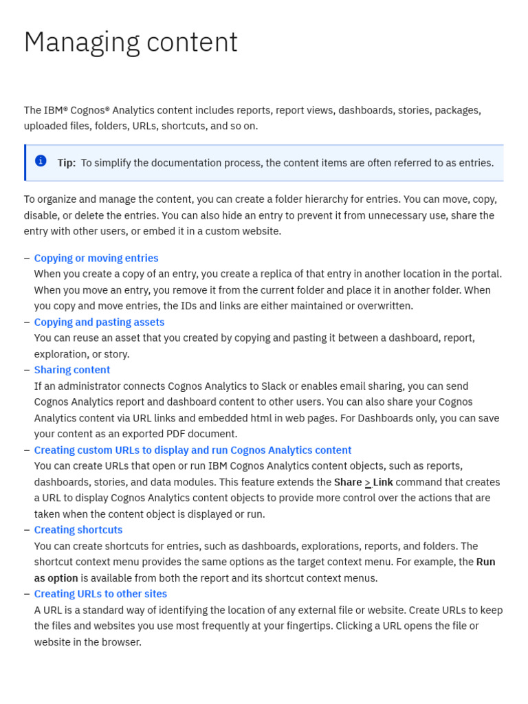 Managing Report | PDF