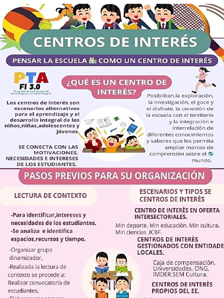 Que Es Un Centro de Interes | PDF