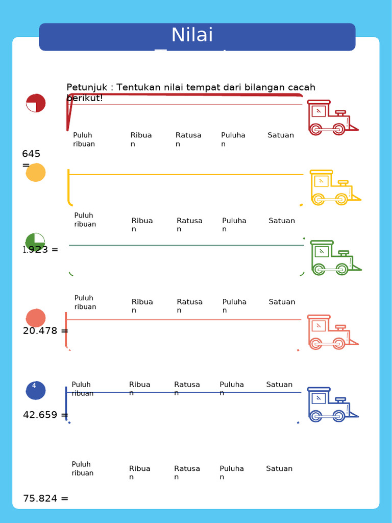 Kereta Nilai Tempat | PDF