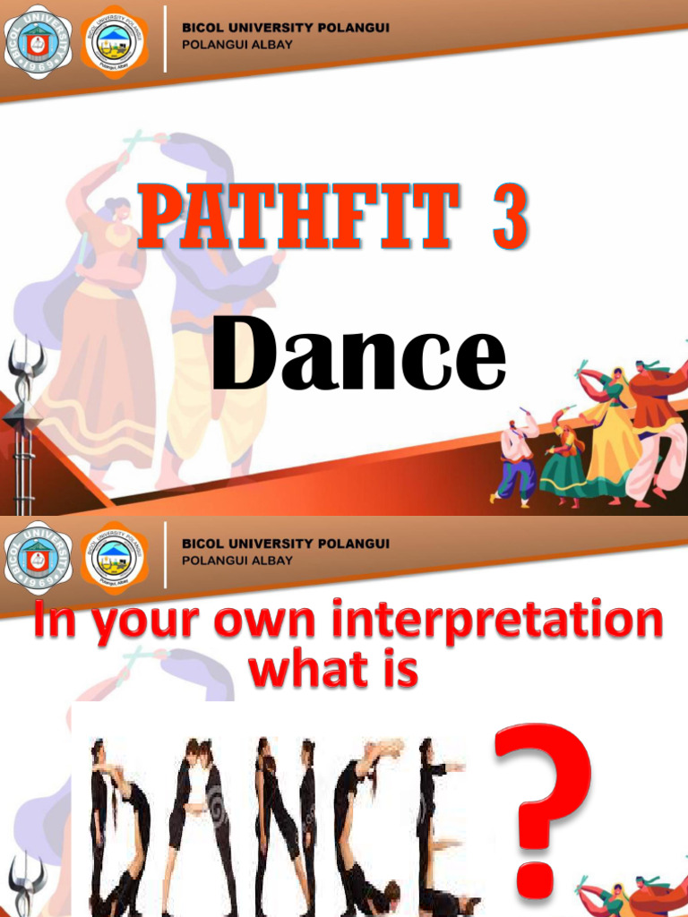 Pathfit 3 Intro Elements Phases of Dances | PDF
