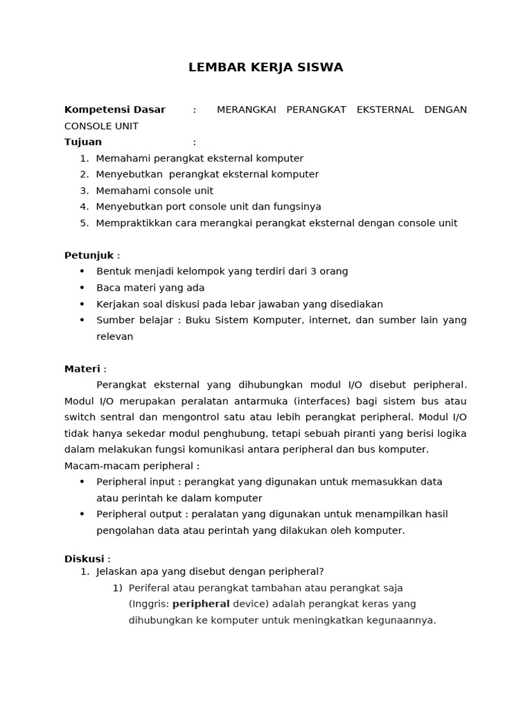 LKS 3 Console Unit | PDF