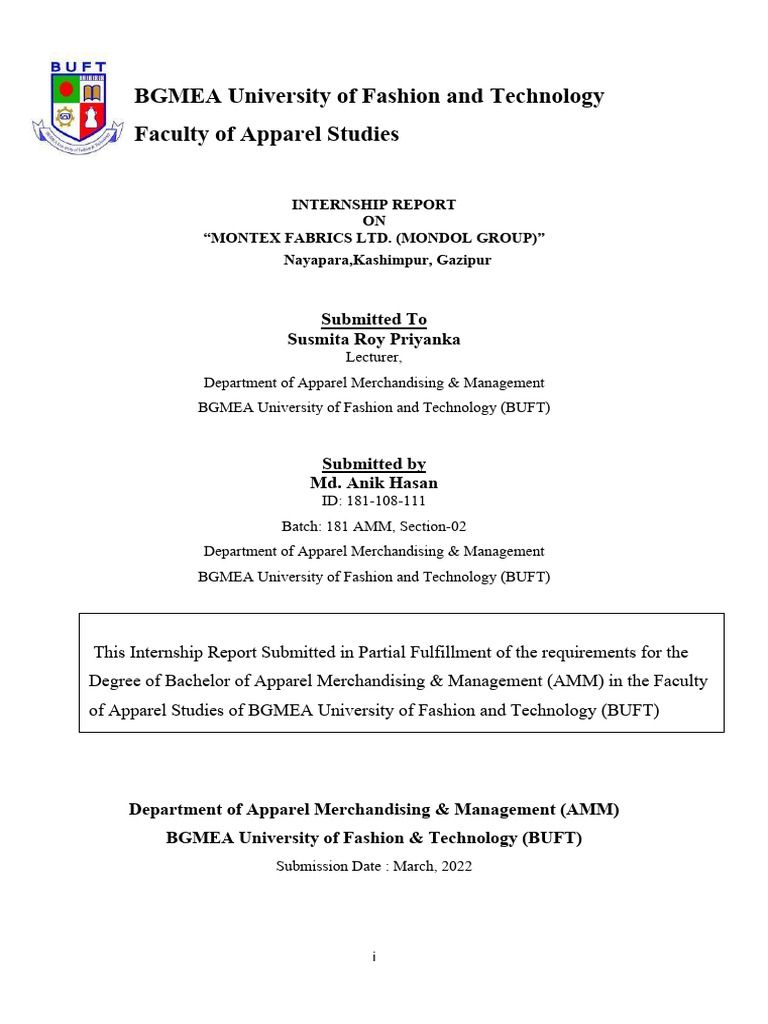 (Intership )mondol group | PDF (Intership )mondol group | PDF