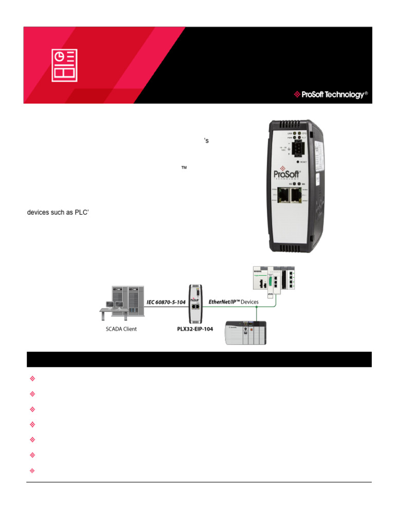 PLX32 Eip 104 DS | PDF