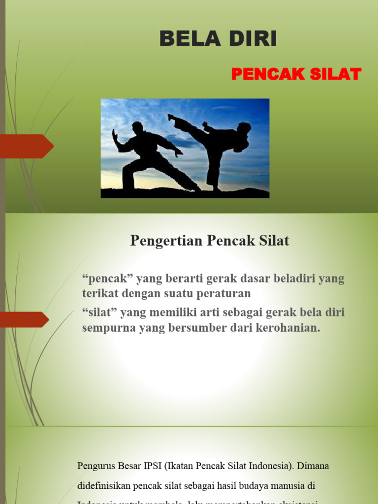 Materi - Pencak Silat | PDF