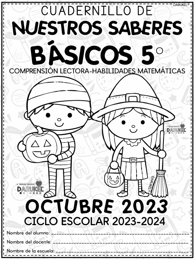 Cuadernillo Nuestros Saberes Básicos Oct.2 | PDF