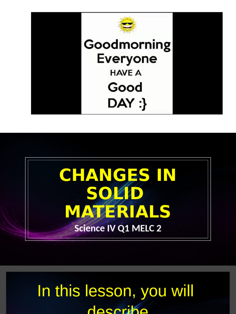 Science Q1 MELC 2 PART 1 | PDF