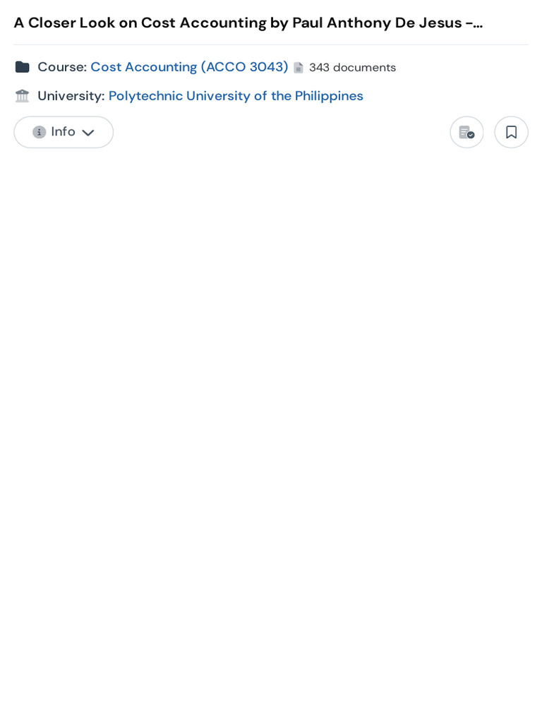 A Closer Look On Cost Accounting by Paul Anthony de Jesus Solman 2021 Compress | PDF