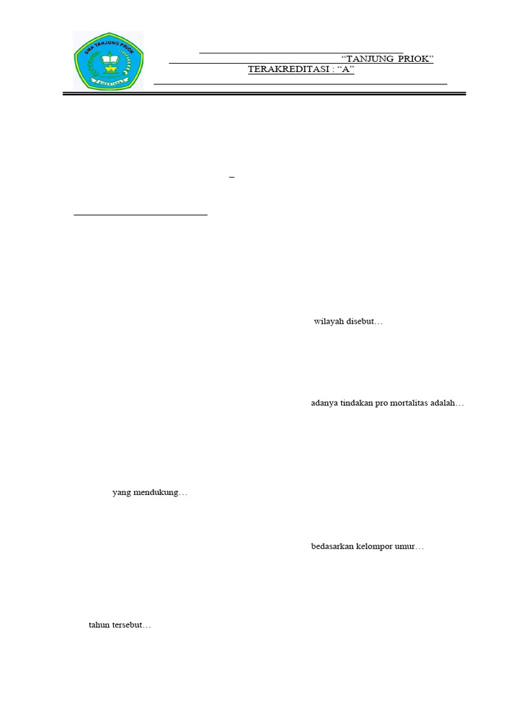 PAS Geo Kelas XI Genap Fix | PDF