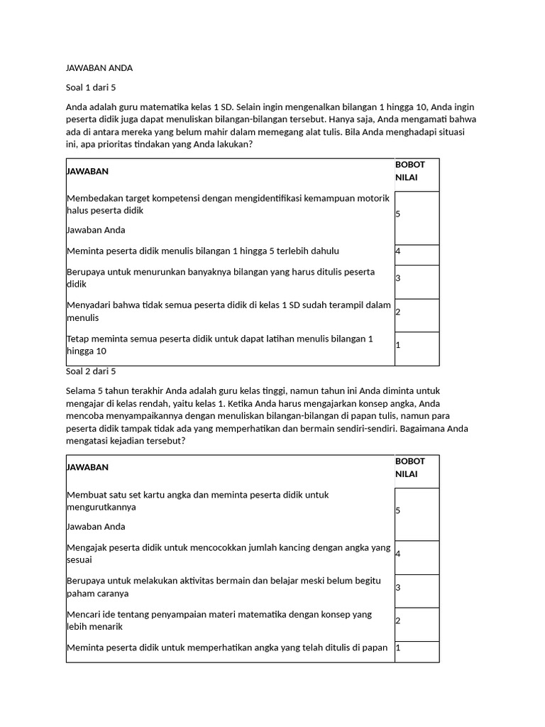 Ppa Umum 2 Modul 1 | PDF