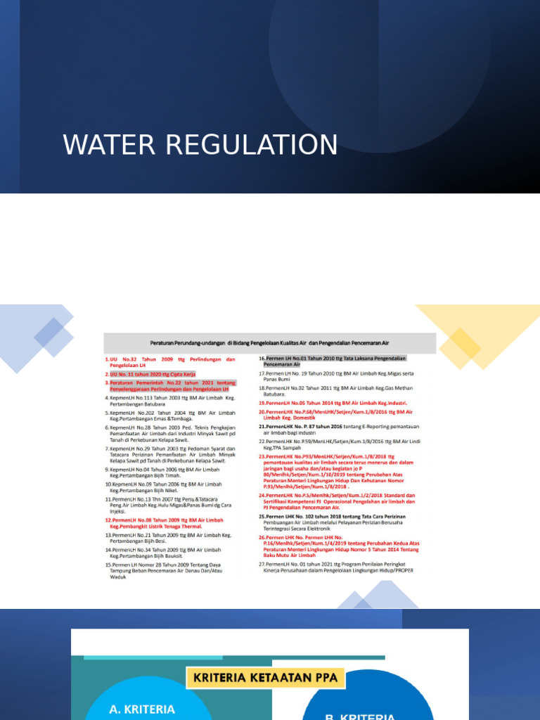 Module 1 - Water Regulation | PDF
