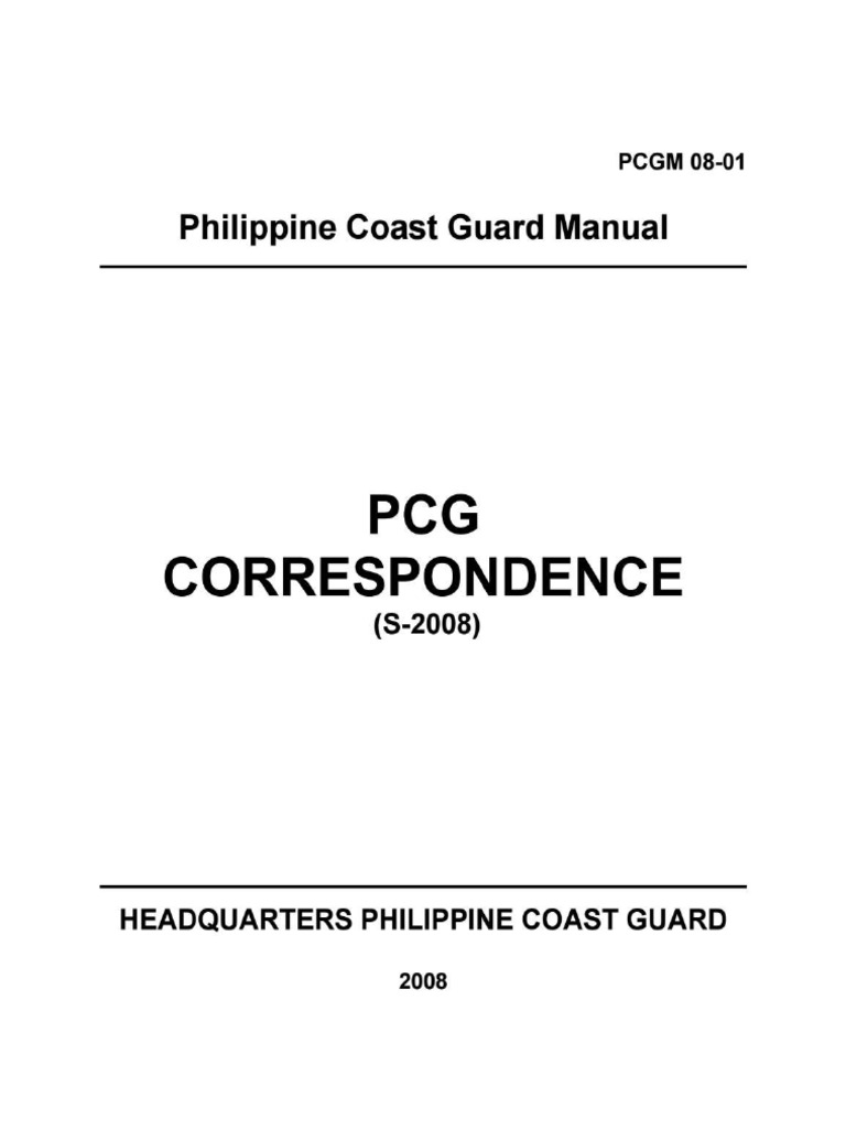 PCG Correspondence | PDF