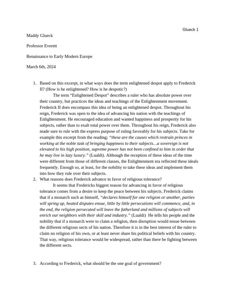 Document Excercise 4 | PDF