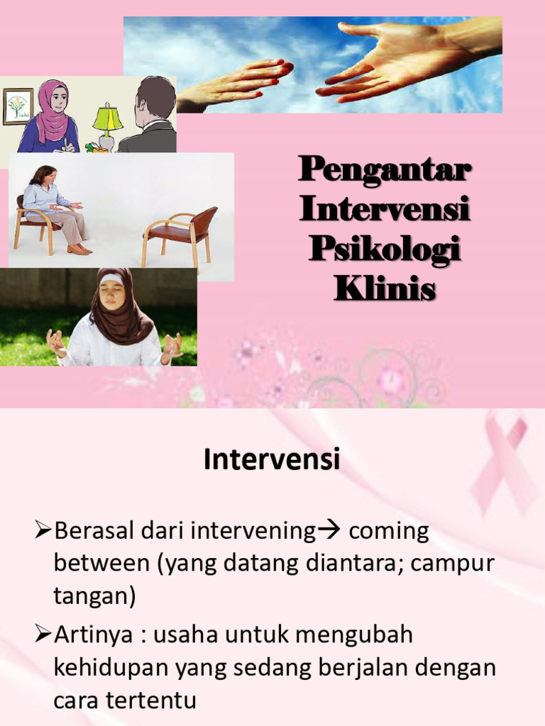 #1.pengantar Intervensi Klinis | PDF