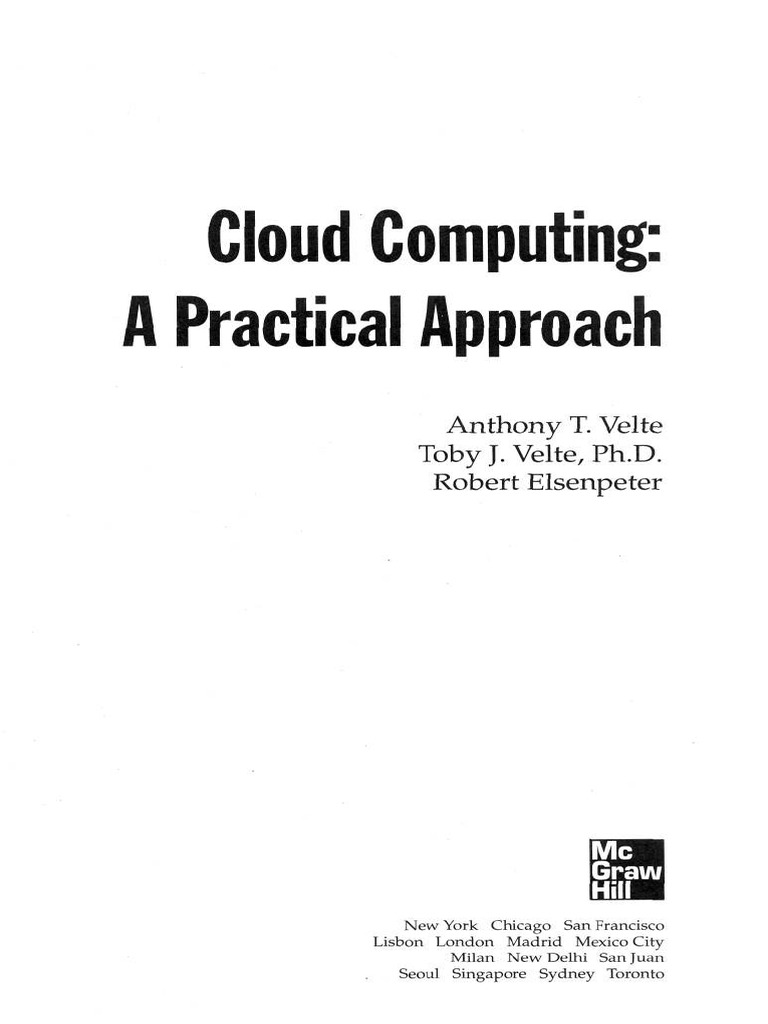 Cloud Computing, A Practical Approach | PDF