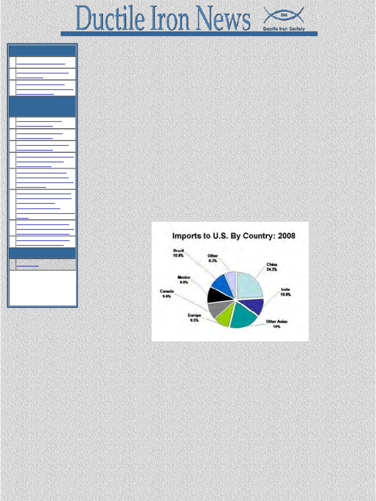 Ductile Iron News 2008 | PDF