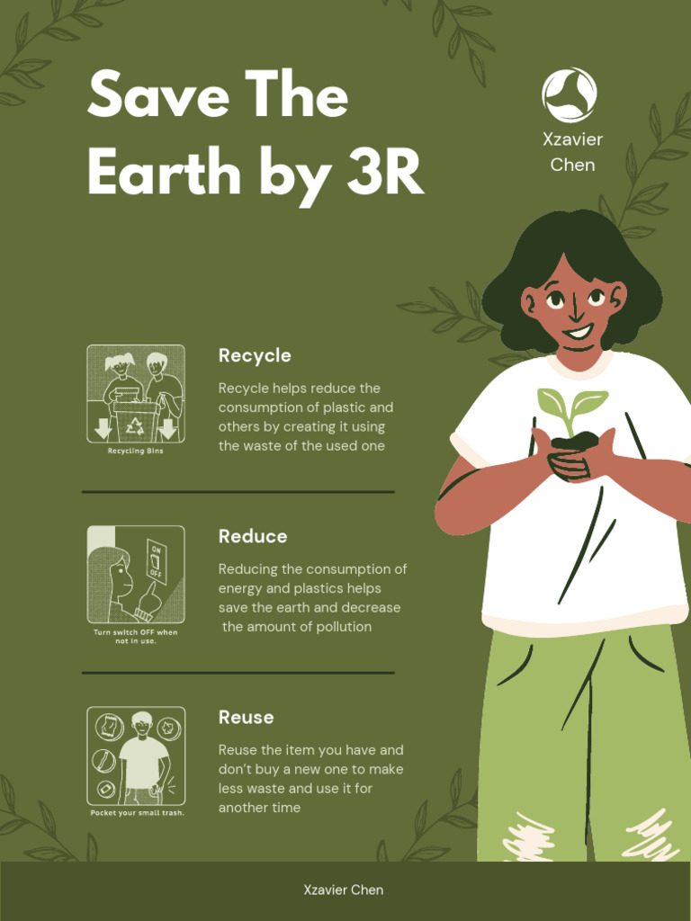 Save The Earth by 3R: Recycle | PDF