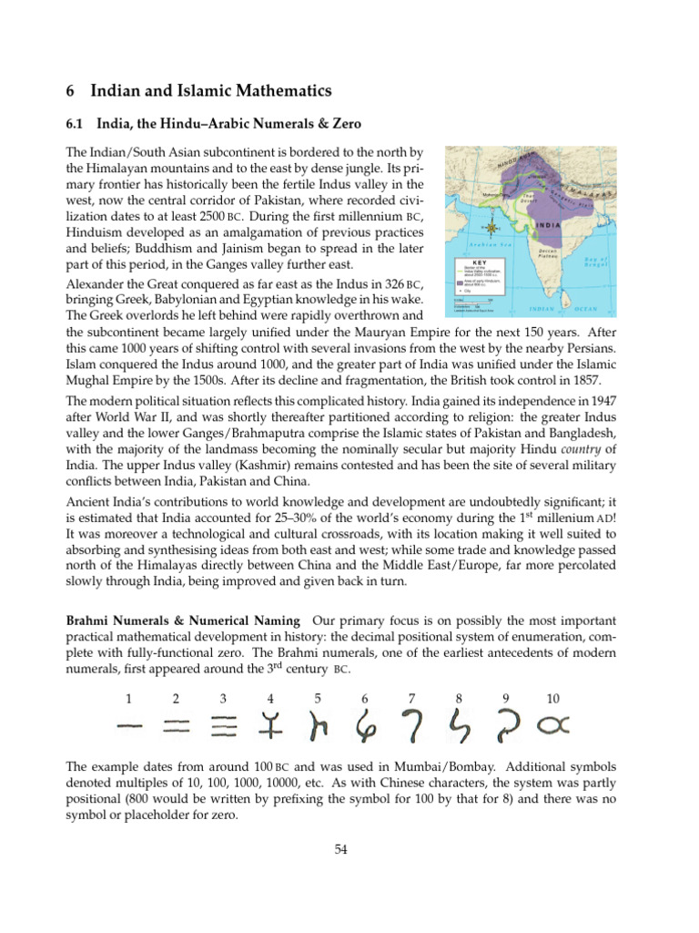 Indo Islamic Mathemtics | PDF