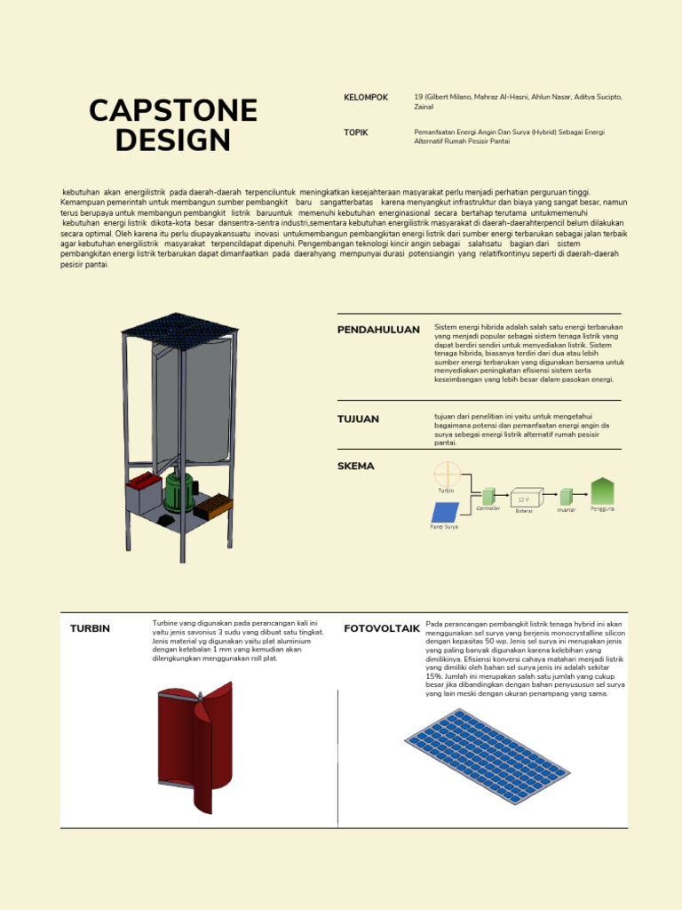 Capstone Design Kelompok 19 | PDF