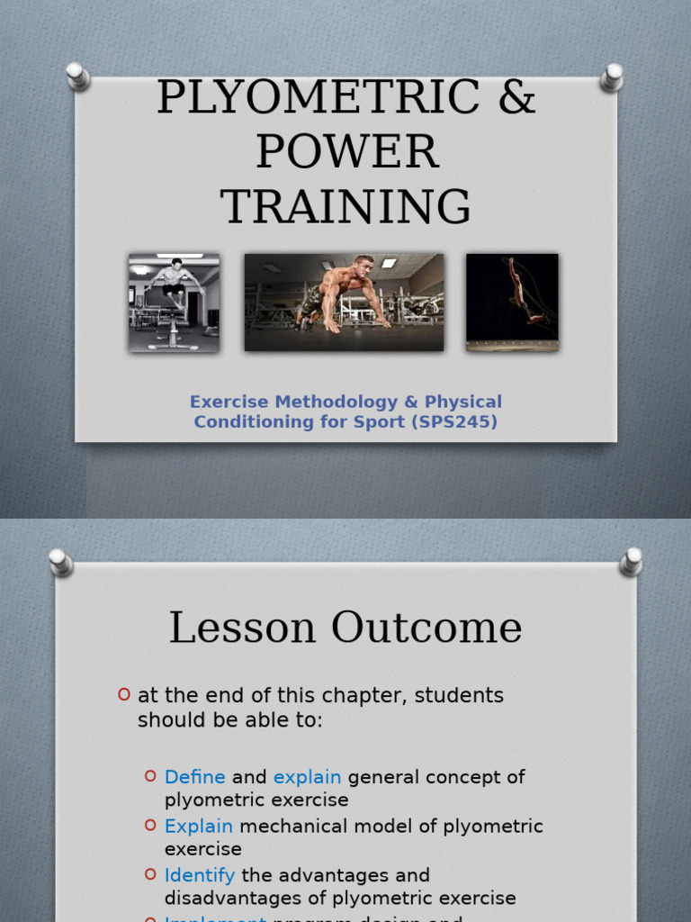 Chapter 5 Plyometric & Power Training | PDF