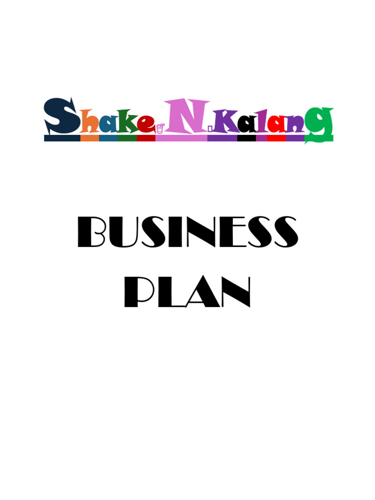 Business Plan Entrep PDF | PDF | Milkshake | Entrepreneurship
