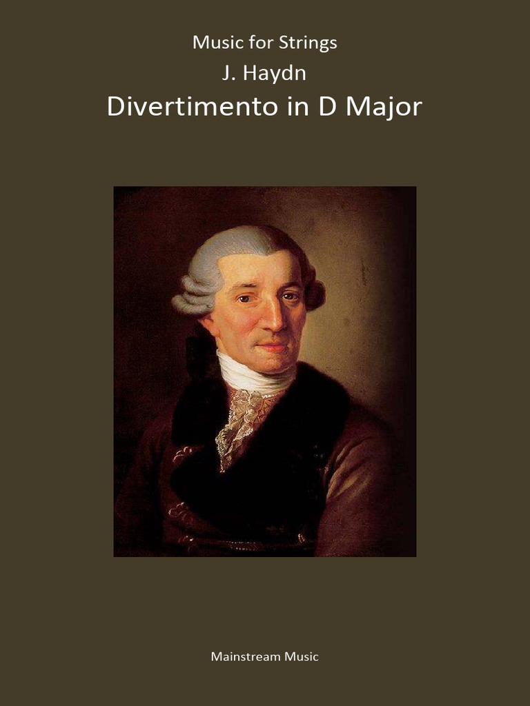 Haydn - Divertimento in D Major-878 | PDF