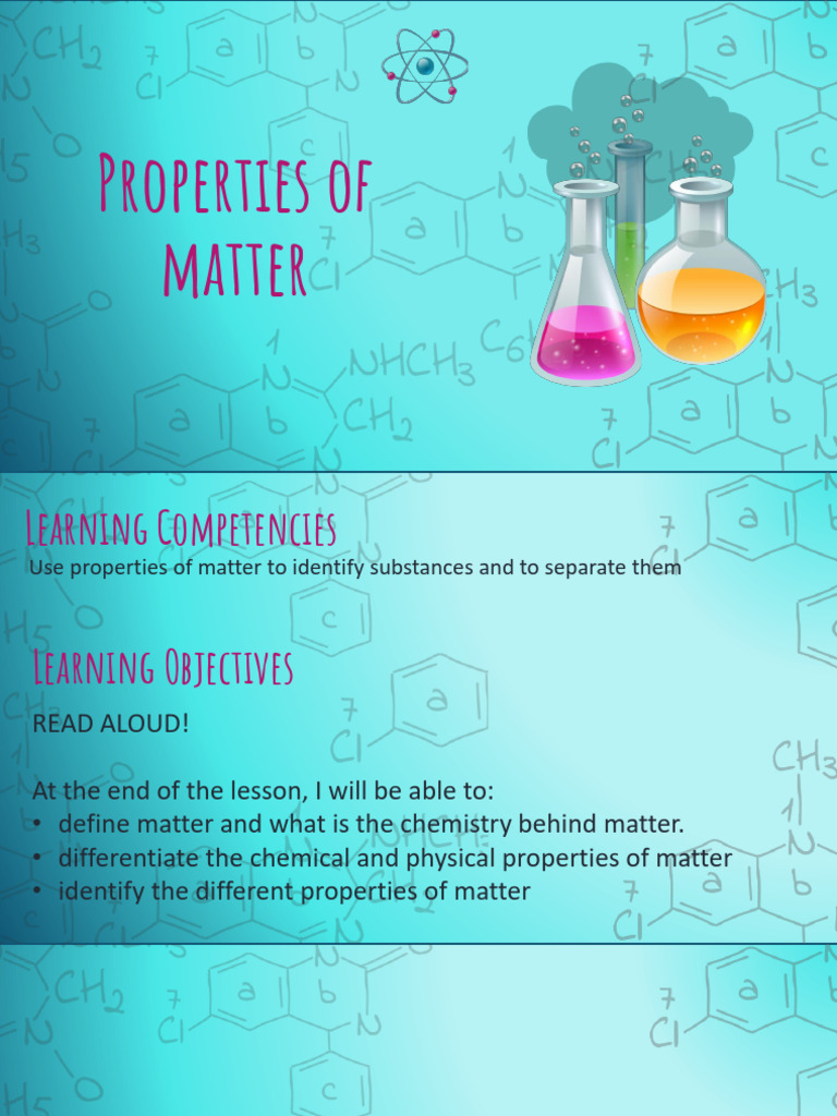 Properties of Matter | PDF