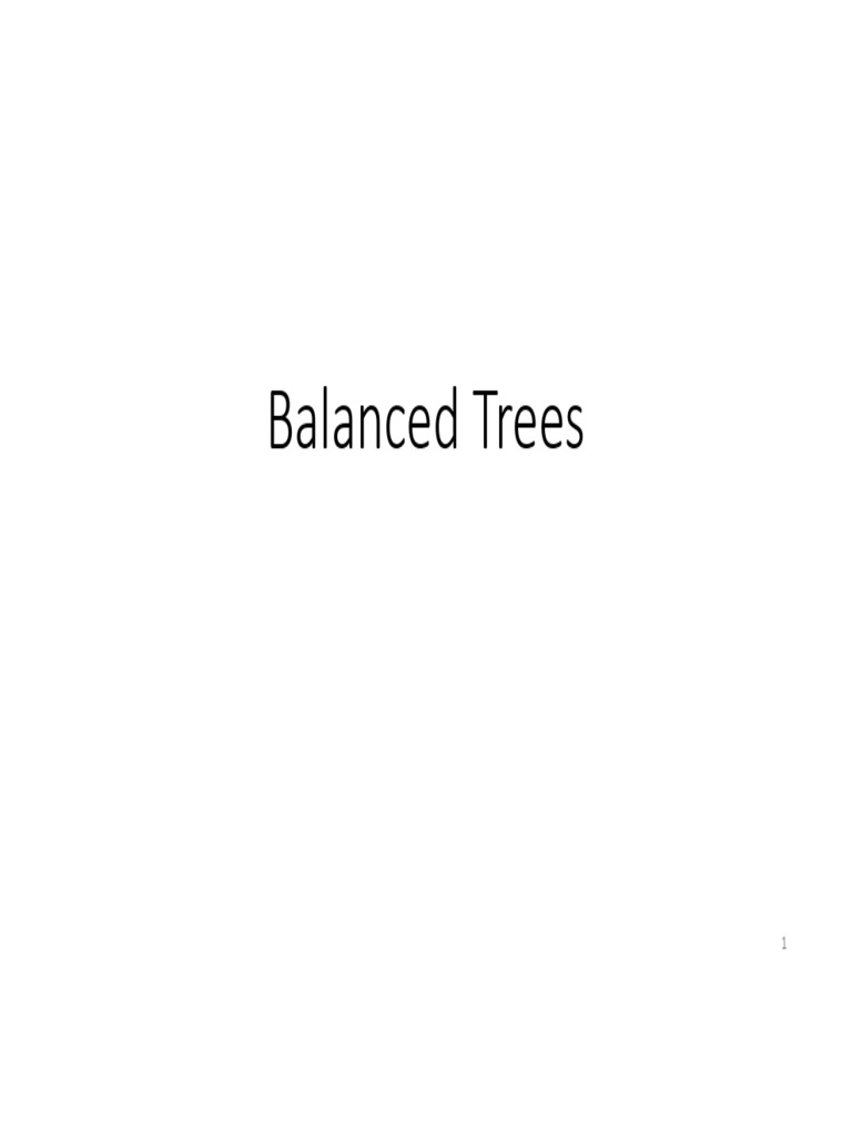 2100 2122 10 Balancedtree | PDF