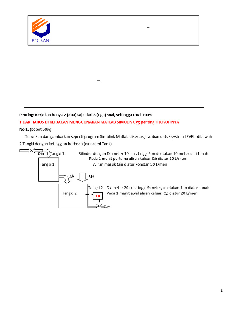Uas Pengendalian Proses | PDF