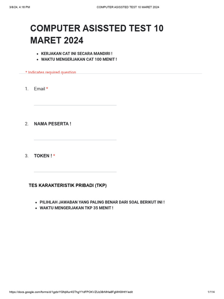 Soal Cat 10 MRT 2024 | PDF