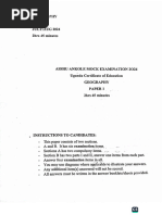 Wakissha Joint Mocks Examinations Uce 8401 Ict Past Paper 2024 | PDF