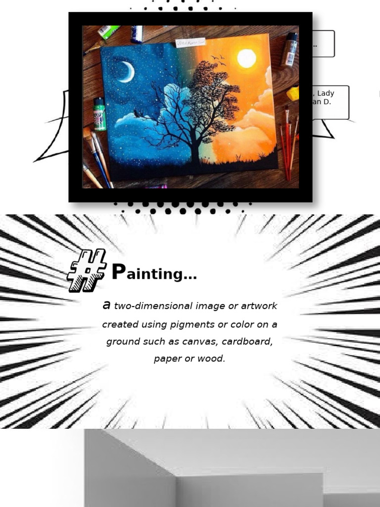 Painting and Its Techniques and Elements | PDF