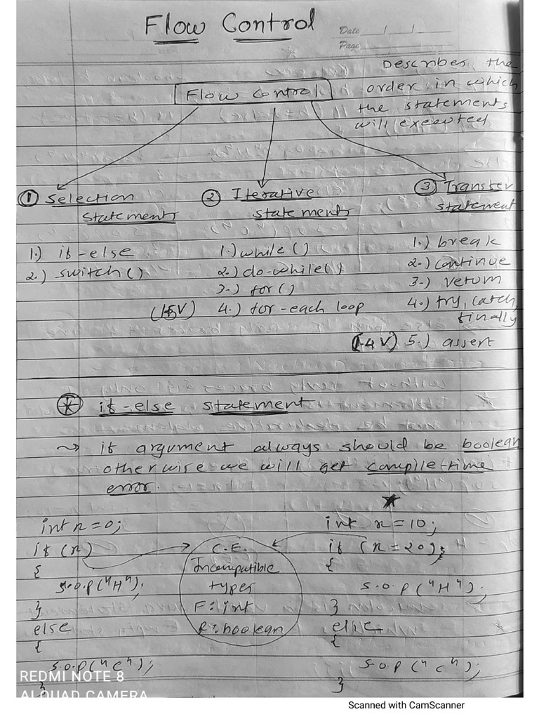 Chap03 - Flow Control | PDF