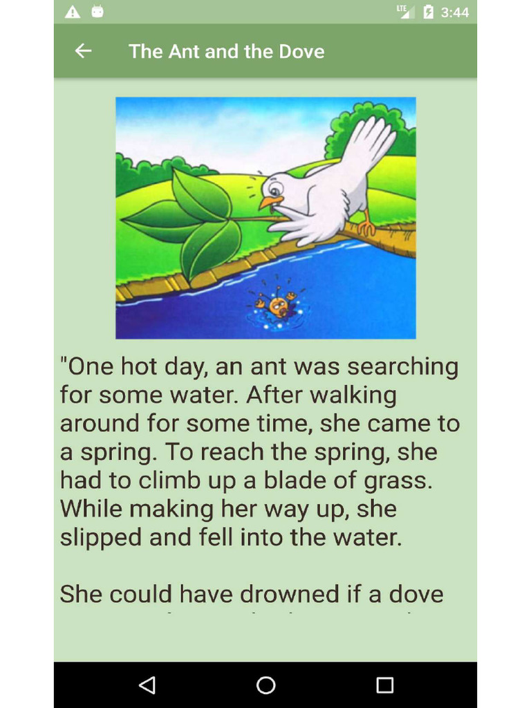 The Ant & The Dove Tesfaye Alene | PDF
